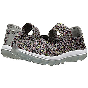 Bernie Mev Women's Gummies Charm Walking Shoe, Ice, 39 EU/8.5-9 M US
