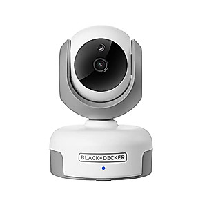 BLACK+DECKER 4.3" Digital Video Baby Monitor with Pan-Tilt-Zoom Camera, Infrared Smooth Video & Motorized Pan/Tilt, Auto Night Vision, and Room Temperature Monitoring, Smooth Motion, Two Way Talk
