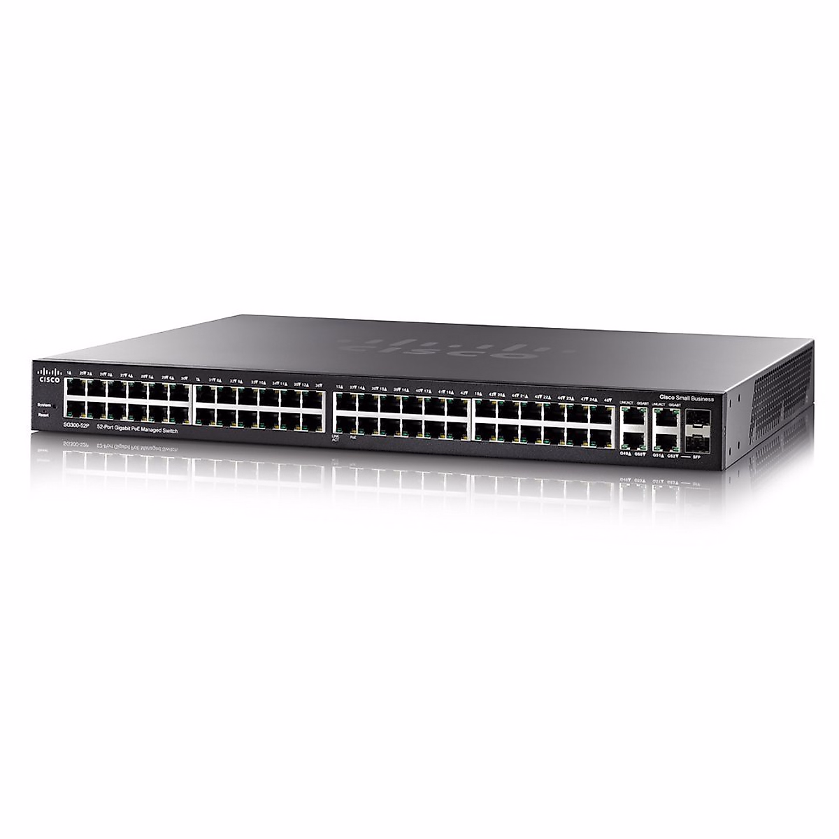 Cisco SG300-52P-K9-NA SG300 52 Port Gigabit PoE