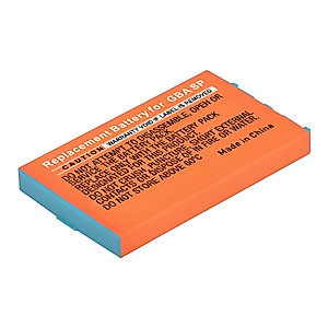 GBA SP Battery Replacement, Pickle Power 900mAh Rechargeable Lithium-ion Battery with Tool Kit Compatible With Nintendo Gameboy Advance SP Battery