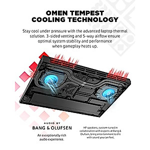 HP OMEN 15 Gaming Laptop, NVIDIA GeForce RTX 3060, 11th Generation Intel Core i7-11800H, 8 GB RAM, 512 GB SSD, 15.6” 144 Hz Full HD Display, Windows 10 Home, RGB Backlit Keyboard (15-ek1010nr, 2021)