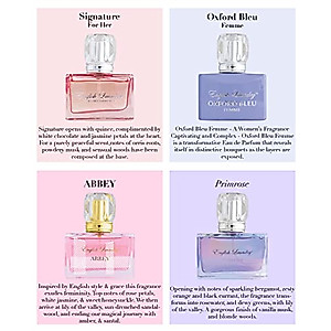 English Laundry Bright English Collection Eau De Parfum, 0.68 Fl Oz (Pack of 4)