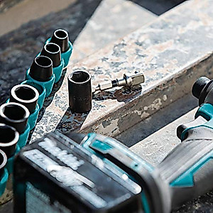 Makita E-01672 Impact XPS® 10 Pc. 3/8" Drive 6-Point SAE Impact Socket Set w/Standard Socket Adapter