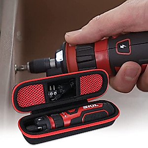 Aenllosi Hard Carrying Case Compatible with SKIL Rechargeable 4V Cordless Screwdriver SD561201(only case)
