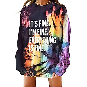 Zieglen Halloween Costumes for Girls Womens Leopard Print Tops Long Sleeve Casual Loose Fit Shirts Color Block Tunics