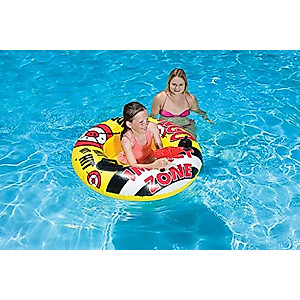 Poolmaster Bump N Squirt Swimming Pool Tube with Action Squirter, Yellow
