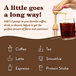 Jordan's Skinny Syrups Sugar Free Coffee Syrup, Vanilla Caramel Creme Flavor Drink Mix, Zero Calorie Flavoring for Chai Latte, Protein Shake, Food & More, Keto Friendly, 25.4 Fl Oz (Pack of 1)