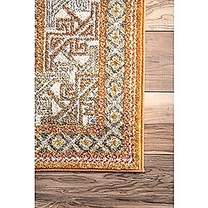 nuLOOM Marisela Tribal Area Rug, 5' x 7' 5", Navy