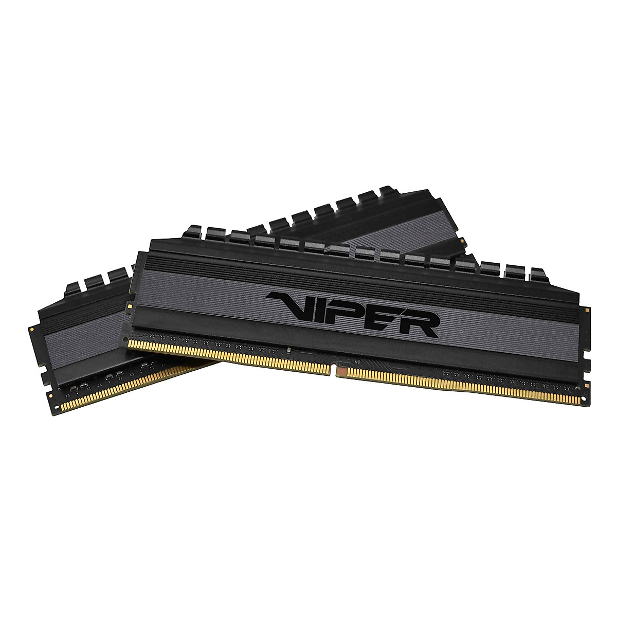 Patriot Viper 4 Blackout DDR4 RAM 64GB (2X32GB) 3200MHz CL16 1.35v UDIMM Desktop Gaming Memory Kit Compatible with XMP - PVB464G320C6K