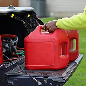 EZ-POUR Rigid Spout Replacement and Vent kit for Water Jugs and Pre-2009 Gas Cans - Update your Old Cans | Includes Spout, Cap, Replacement Vent, Flame Arrestor, & Secondary Base Cap