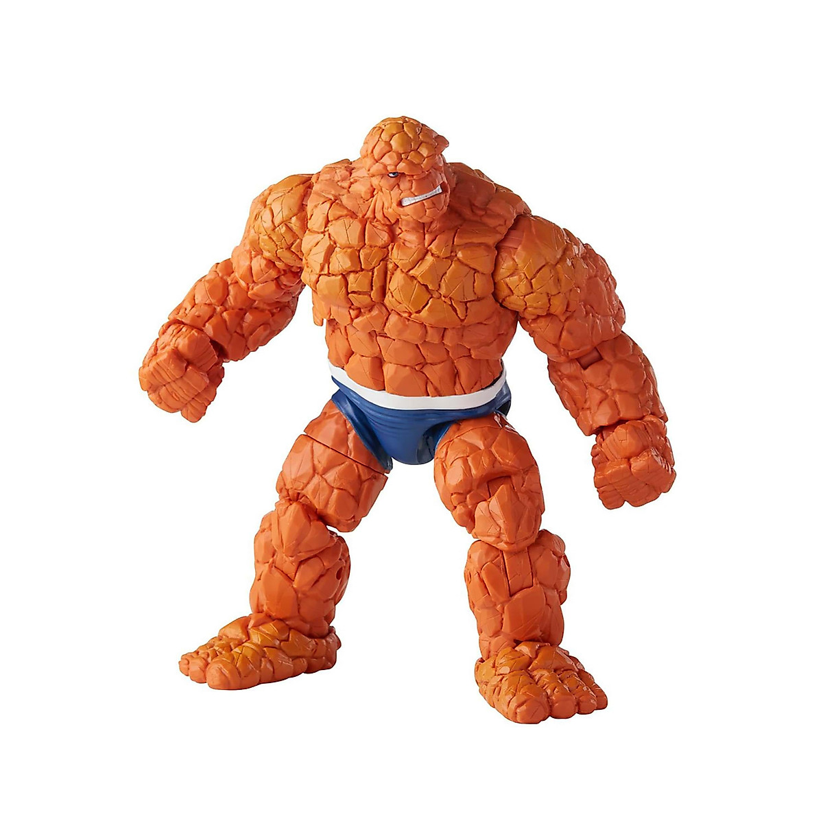 Marvel Hasbro Legends Series Retro Fantastic Four Thing 6-inch Action Figure Toy, Includes 3 Accessory