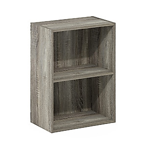 Furinno Luder Bookcase / Book / Storage, French Oak