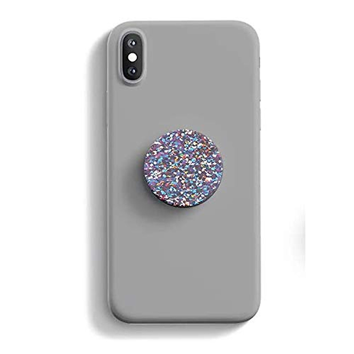 3 Pack Multi-Function Cell Phone Mounts and Stands - Marble Rose Gold Blue Purple