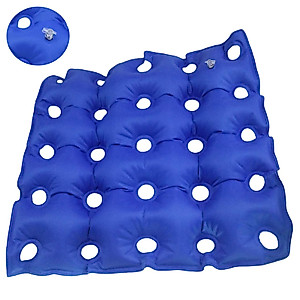 Wheelchair Cushion for Pressure Sores, Inflatable Pressure Sores Cushions for Pressure Relief, Bed Sore Air Cushions for Butt Recliner, Pressure Sore Cushions for Sitting in Recliner