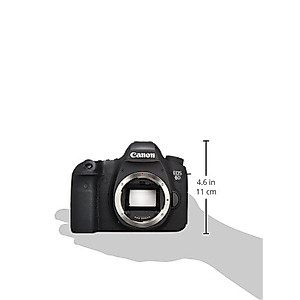 Canon EOS 6D 20.2 MP CMOS Digital SLR Camera with 3.0-Inch LCD (Body Only) - Wi-Fi Enabled - International Version (No Warranty)