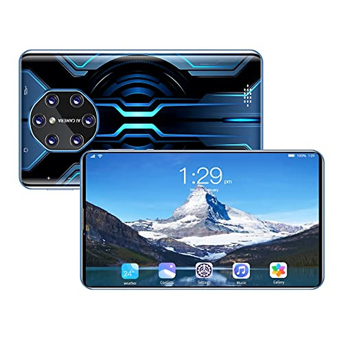 Tablet Laptop,HD Tablet WiFi Bluetooth Android Voice Call Game Tablet,7Inch IPS Display Screen,WiFi,2GB RAM+16GB ROM,4000mAh,Android 5.1 System