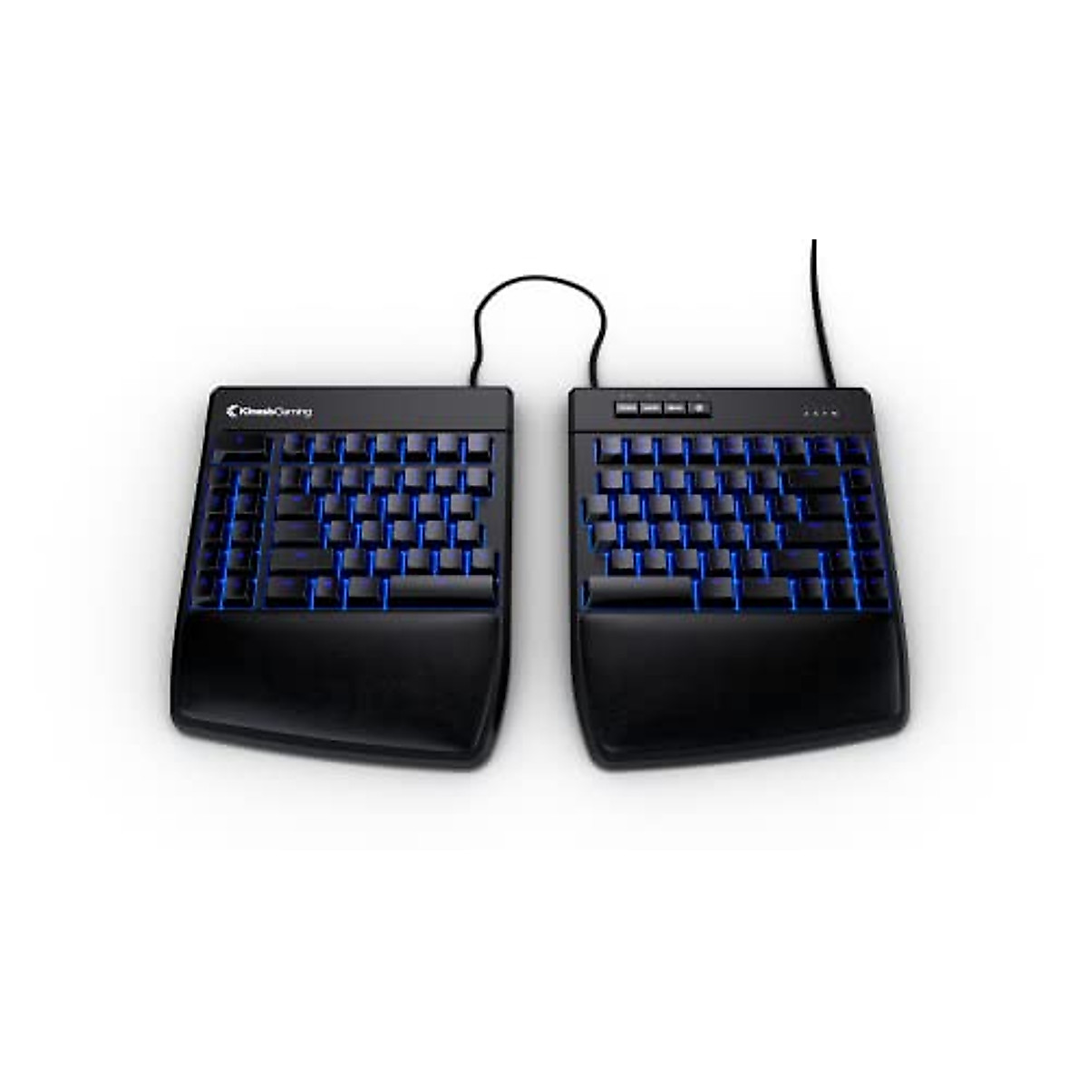 KINESIS USB GAMING Freestyle Edge RGB Split Mechanical Keyboard (MX Blue)