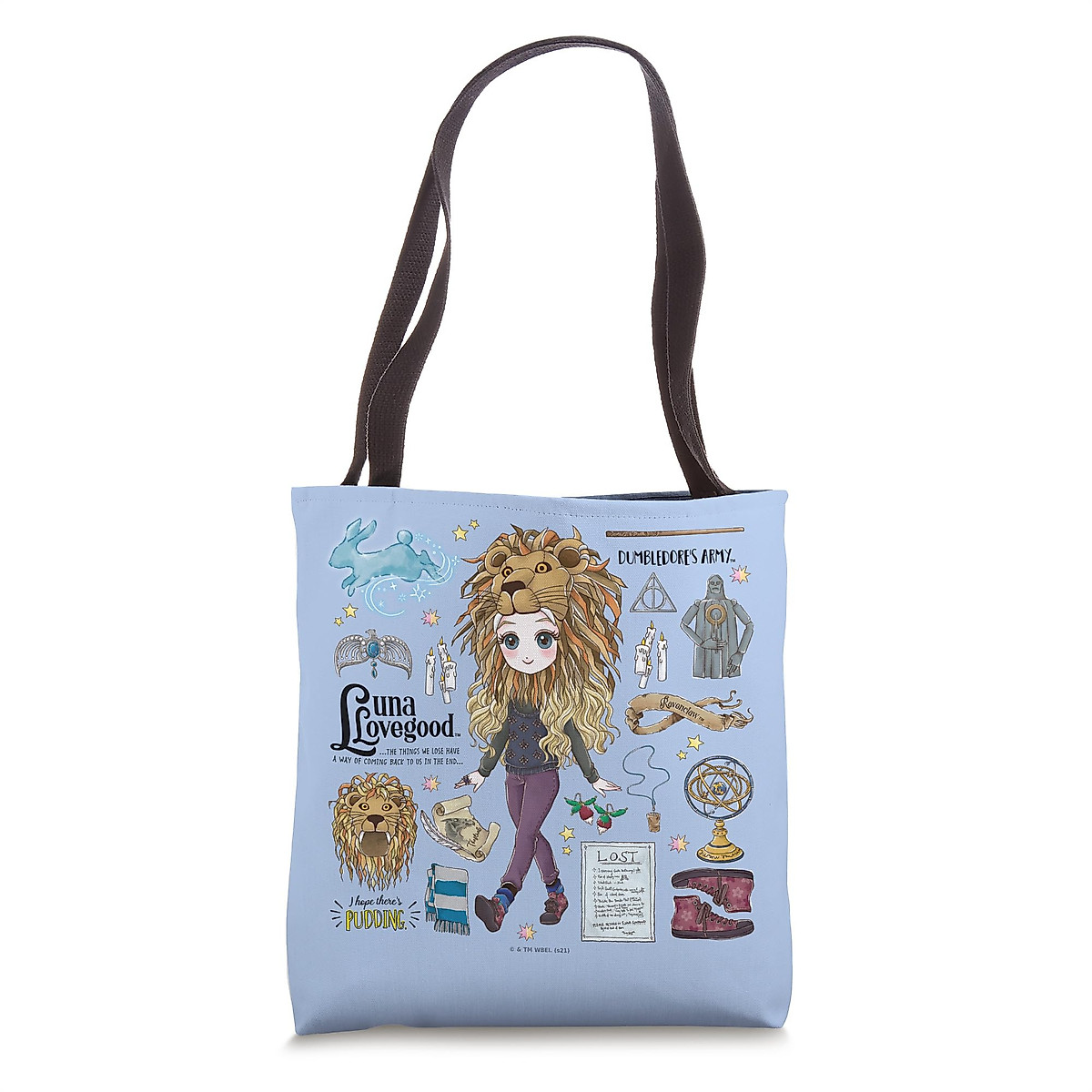 Harry Potter The Eccentric Luna Lovegood Tote Bag