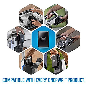 Hoover ONEPWR 4.0 Ah Lithium Ion Battery, BH25040, Black