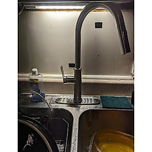 YEMCHI 10 inch Chrome Kitchen Faucet Cover, Modern Silver Stainless Steel Escutcheon Plate Tap Hole Cover Deck Plate for Kitchen Faucet 1 or 3 Hole Bathroom Sink (Chrome)