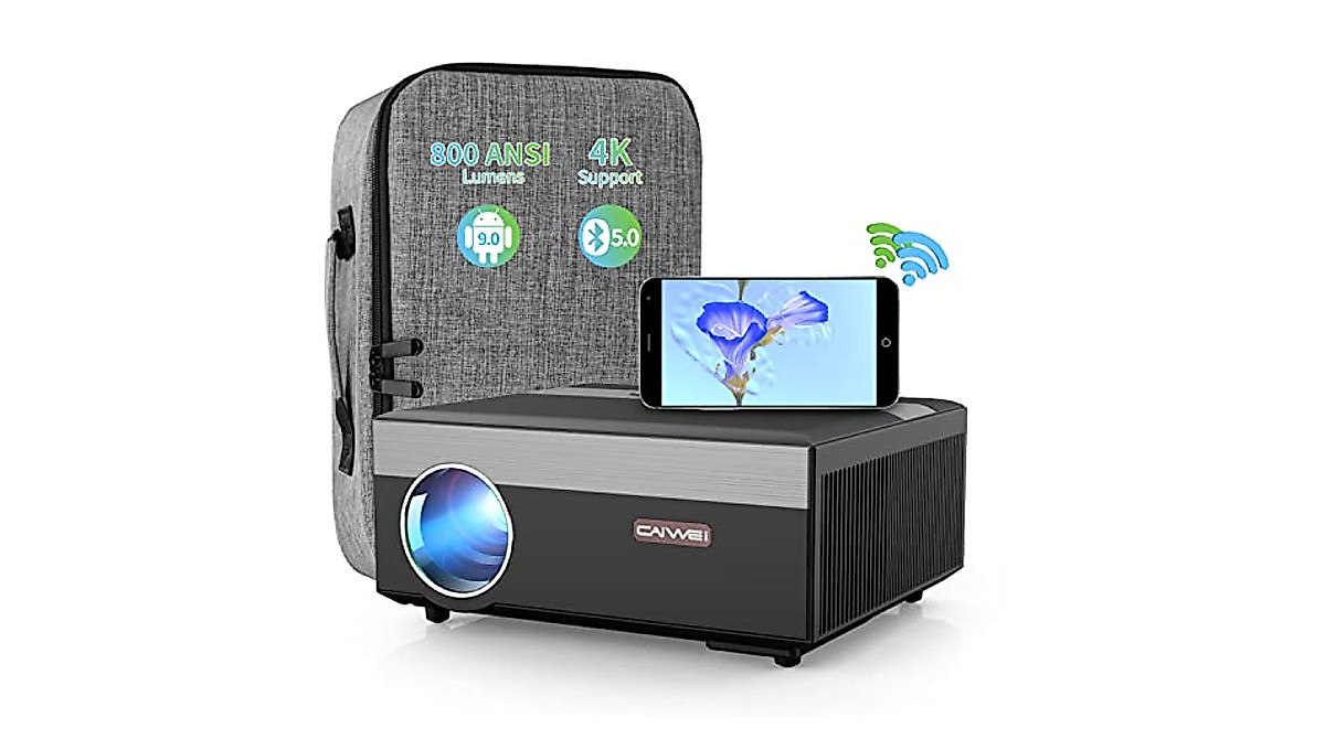 EUG 4K Smart Projector | Bright Daytime Use | Home & Office