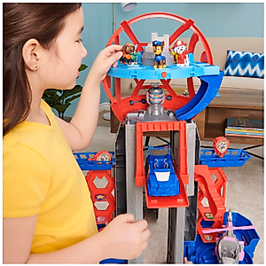 Paw Patrol, Movie Ultimate City 3ft. Tall Transforming Tower with 6 Action Figures, Toy Car, Lights and Sounds, Kids Toys for Ages 3 and up