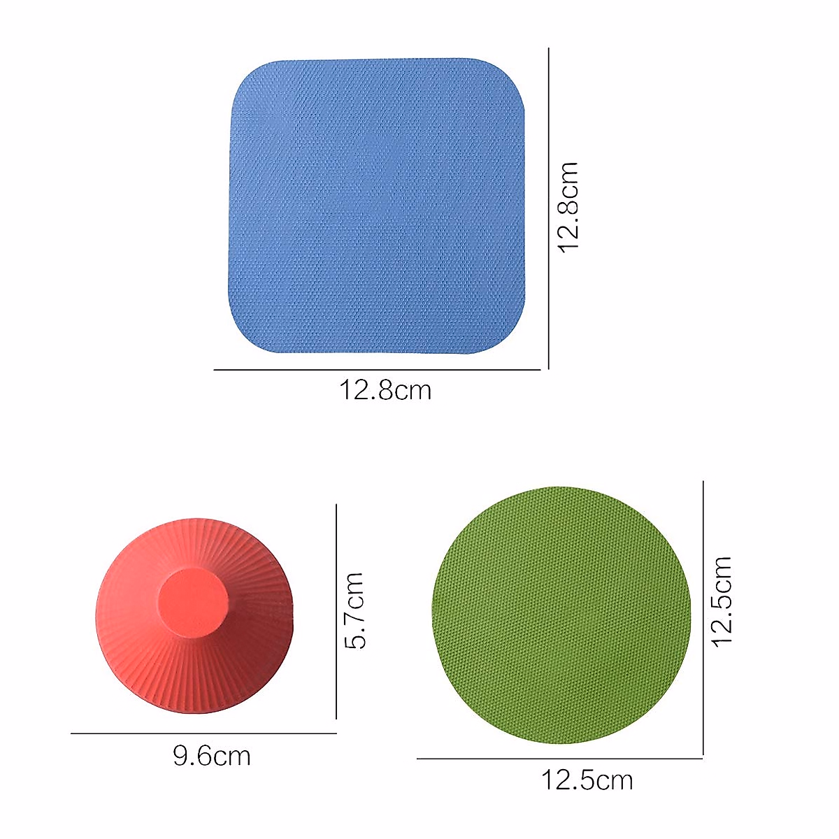 3 set of HengKe Jar Gripper, 9 Pieces Multi-Purpose Reusable Rubber Gripper Jar Opener Gripper Rubber Jar,Gripper Pads Round Kitchen Coasters Multi-Purpose Bottle Lid Openers Fit for Most Bottles