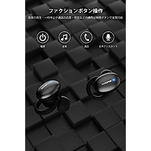 1MORE Stylish True Wireless in-Ear Headphones with Microphone, Black, E1026BT-I-BLACK (Renewed)