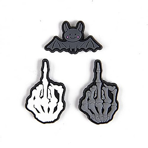 Halloween Horror Shoe Charms Halloween Shoes Decoration Accessories for Teens Boys Girls Birthday Gifts TRS025-15pcs