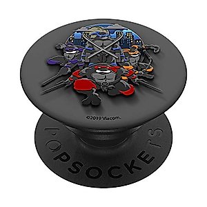 Teenage Mutant Ninja Turtles Group Shot Dark Portrait PopSockets PopGrip: Swappable Grip for Phones & Tablets
