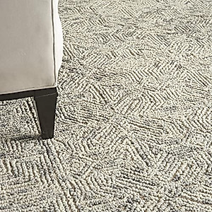 Nourison Vail Abstract Beige/Grey 8'3' x 11'6" Area -Rug, Easy -Cleaning, Non Shedding, Bed Room, Living Room, Dining Room, Kitchen (8x12)