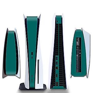 IFEEHE Side Protective Film Sticker PS5 Disk Edition Skin Sticker Decal Cover for PS5 Console (Green)
