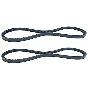Missiscily Set of 2, 954-0430C Auger Drive Belt Fits MTD Cub Cadet 954-0430 754-0430 954-0430A 754-0430A Snow Blowers
