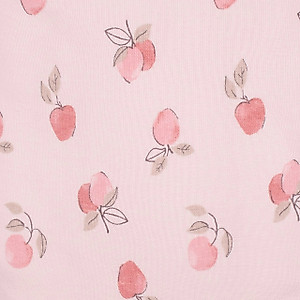 Gerber Baby Girls Casual Stretchy Pant Set, Appley Sweet, 0-3 Months US