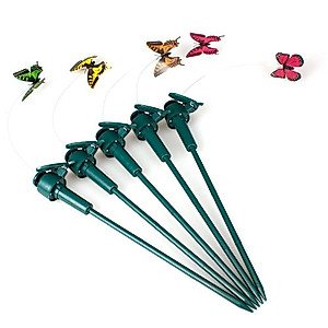 Solar Powered Dancing Flying Butterfly Garden Decoration