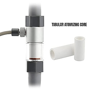 Terizger CO2 Diffuser,Carbon Dioxide Atomiser Bubble Counter Aquarium Inline CO2 Atomizer for Planted Aquarium,Aquarium Diffuser(16/22 mm)