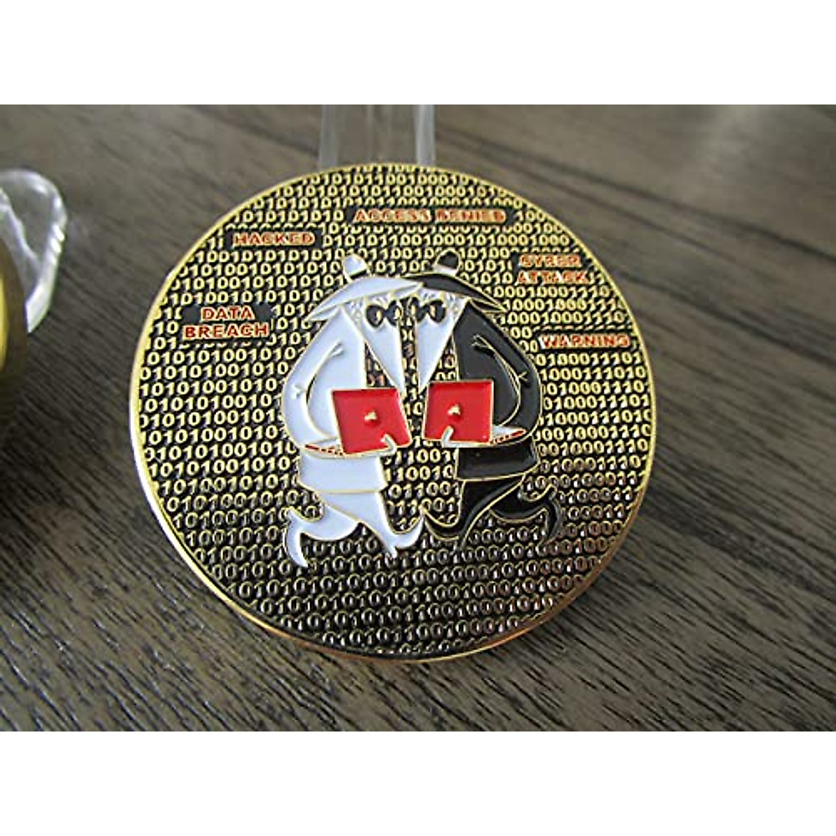 Central Intelligence Agency Information Operations Center IOC CIA Cyber Security Spy vs Spy Challenge Coin