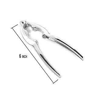 Luxxii Stainless Steel Seafood Tools Set Walnut Cracker Lobster Crackers Crab Crackers Sets Nut Crackers Tools (1)
