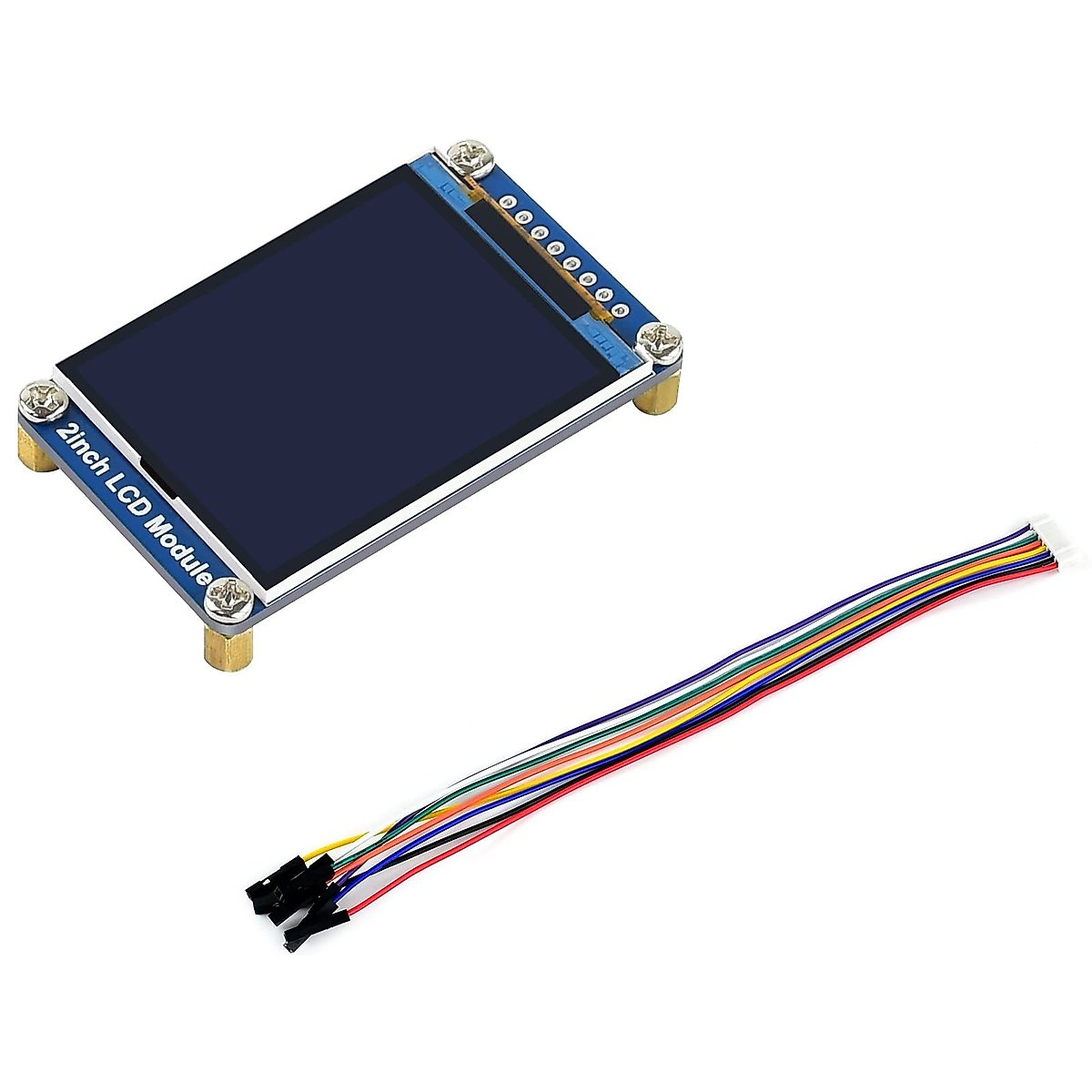 waveshare 2inch LCD Display Module,General 240×320 Resolution IPS Screen RGB 262K Color Display,ST7789 Driver,SPI Interface,LED Backlight
