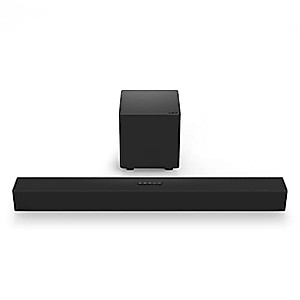 VIZIO 2.1 Home Theater Sound Bar with DTS Virtual:X, Wireless Subwoofer, Bluetooth, Voice Assistant Compatible, Includes Remote Control - SB3221n-J6