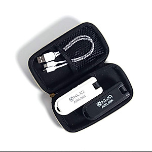 KLIQ Airlink 5.8 GHz Rechargeable Wireless Audio System designed for Electric Guitar, Bass and other Electric Instruments-Digital Transmitter/Receiver Set (5.8G Wireless)