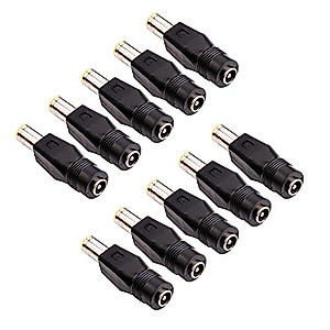 iGreely DC 8mm Male to DC 5.5mm x 2.1mm Female Connectors Adapter for Portable Backup Power Station Rechargeable Battery Pack Solar Generators 10Pack