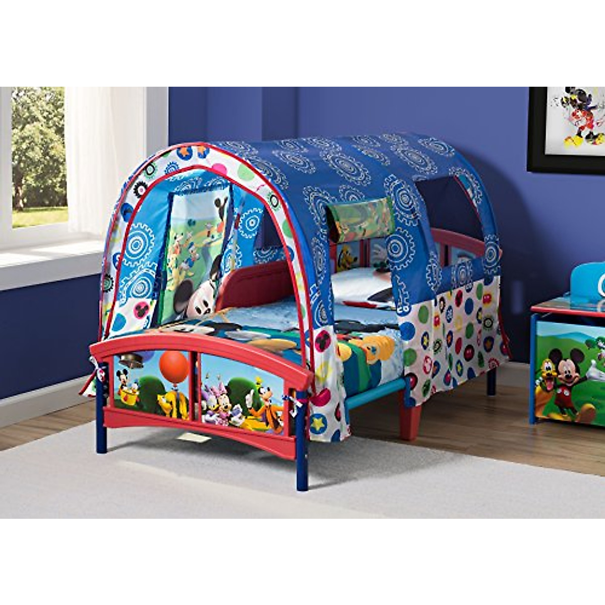 Delta Children Toddler Tent Bed, Disney Mickey Mouse