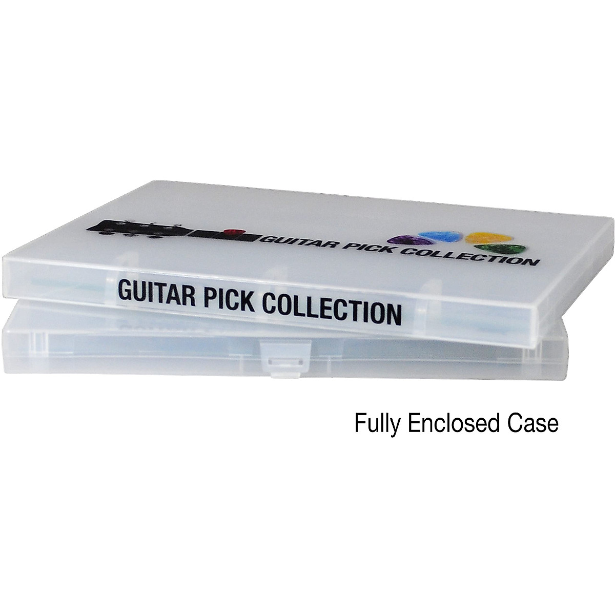 UniKeep Guitar Pick Collection Kit - Holds 225 Picks - Clear Case