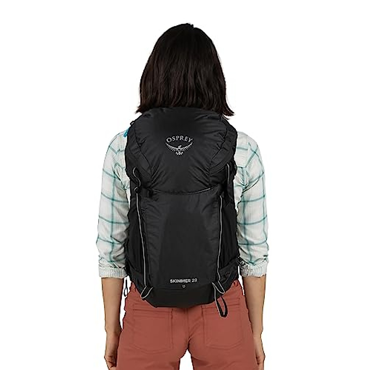 Osprey Skimmer 28L Women's Hiking Backpack with Hydraulics Reservoir, Black, One Size