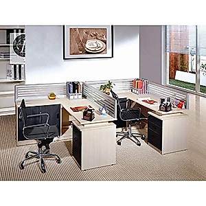 YCOCO Wooden Remote Control Holder,TV Remote Holder for Table,360°Rotatable Office Supplies Storage Organizer,6 Compartments Pencil Holder for Desk,Brown