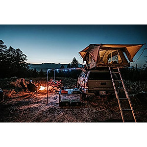 MPOWERD Luci Color Solar String Lights + Phone Charger: Color 18' Rechargeable via Solar or USB-A, 100 Lumens LEDs and 7 Colors, Lasts Up to 15 Hours, Waterproof, Camping, Pool/Patio, and Travel