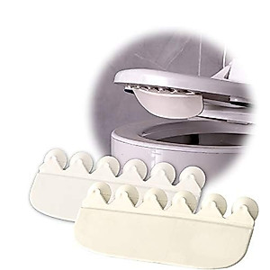 EASICOZI Urine Deflector for Toilet Seat Prevents Kids and Adult from Peeing Splash (2 pcs)