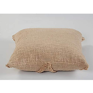 LR Home Raquel Pillow, 18" x 18", Peach