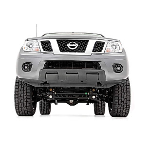 Rough Country 2" Square SAE LED Fog Lights | 2400 Lumens | Pair - 70907